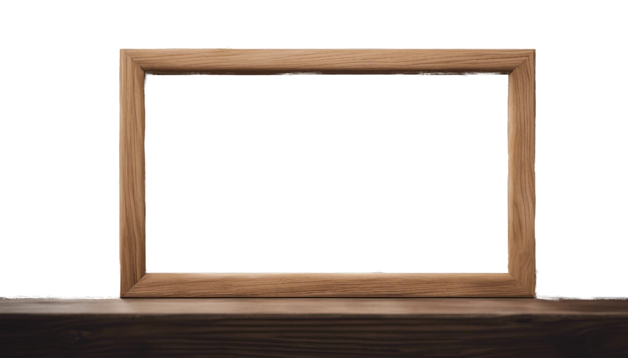 Download Woodenframemockup Landscapedesign Horizontalframe Royalty-Free ...