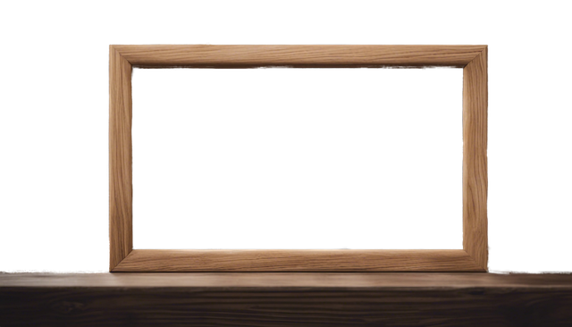 Download Woodenframemockup Landscapedesign Horizontalframe Royalty-Free ...
