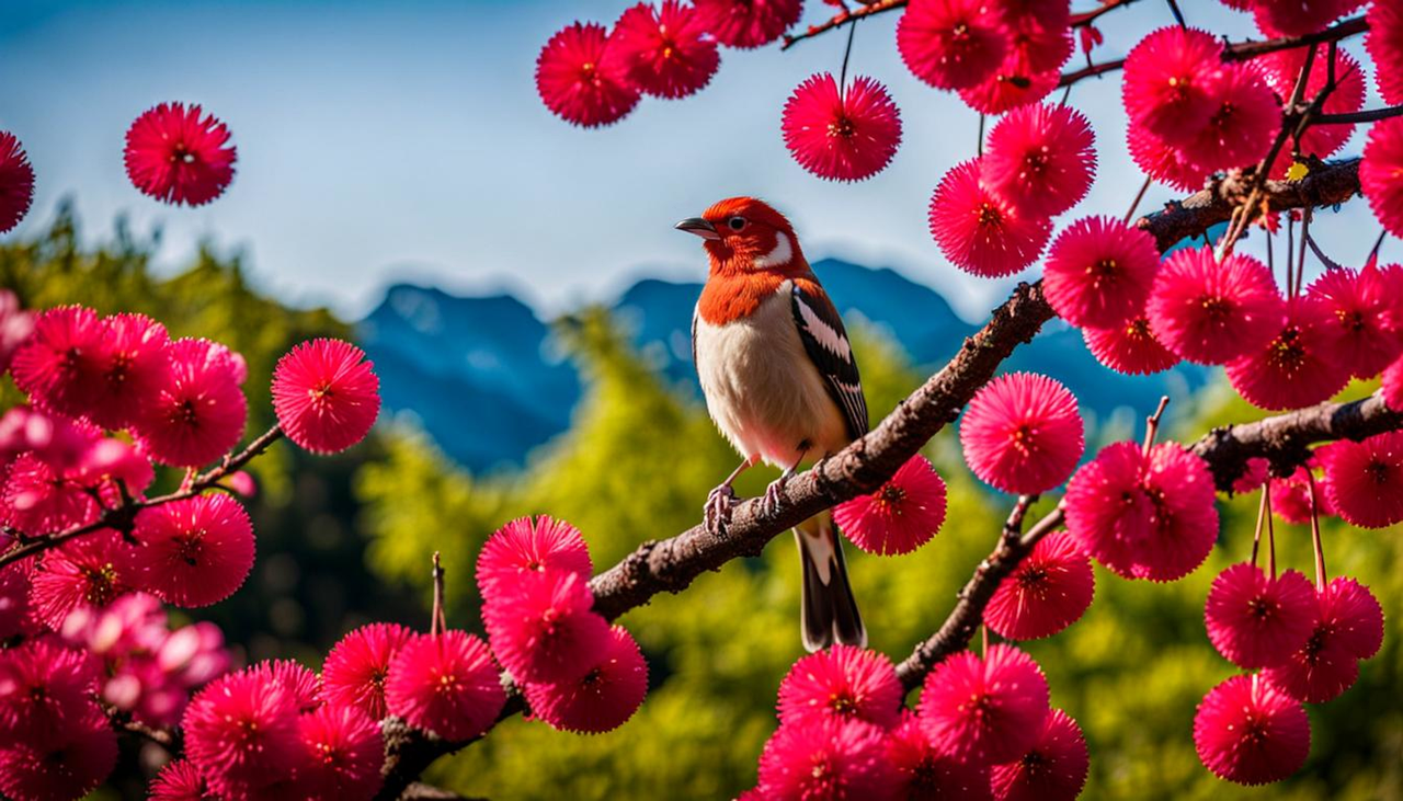 Download Japanese Cherry, Colorful Bird, Bird. Royalty-Free Stock ...