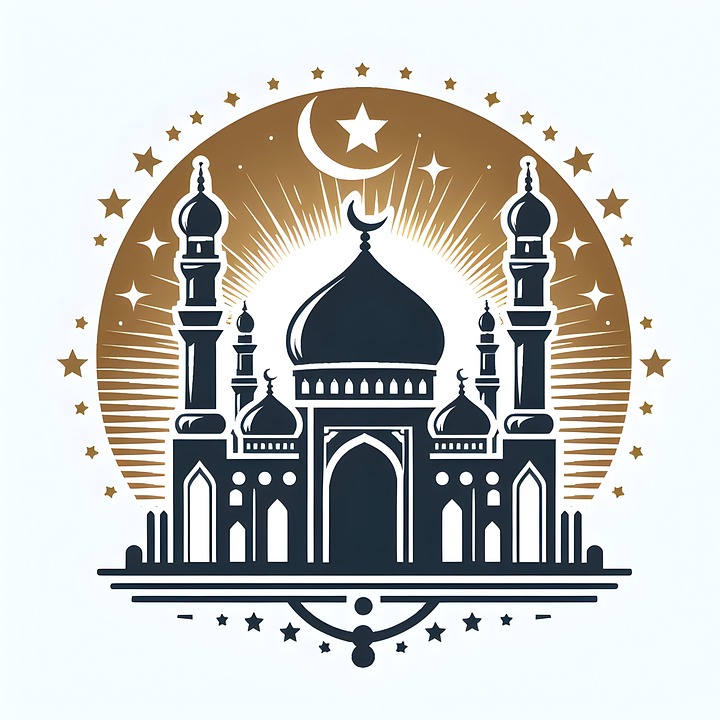Download Ai Generated, Mosque, Ramadan. Royalty-Free Stock Illustration ...