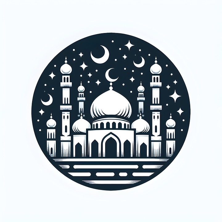 Download Ai Generated Mosque Islam Royalty-Free Stock Illustration ...
