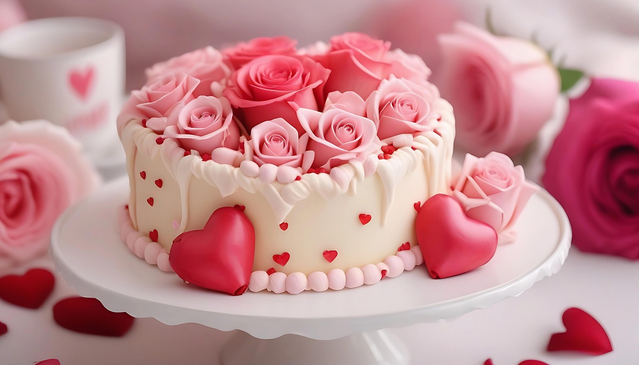 Fleurs Rose Gâteau - Image gratuite sur Pixabay - Pixabay