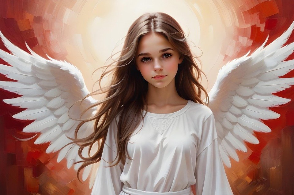 Download Ai Generated, Woman, Angel. Royalty-Free Stock Illustration ...
