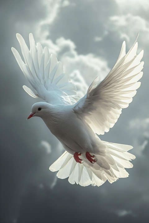 Download Ai Generated, Dove, Bird. Royalty-Free Stock Illustration ...