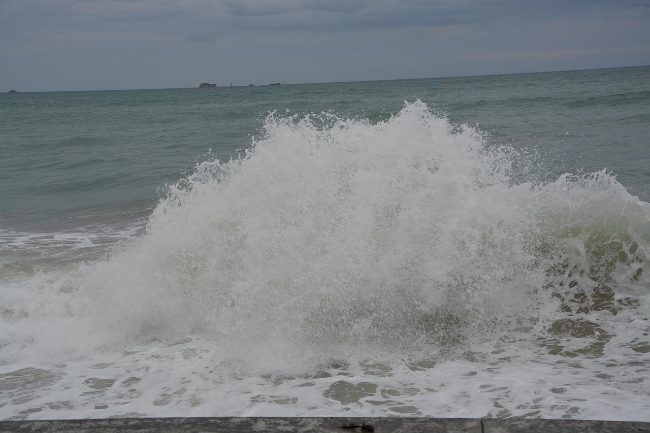 Turbulent Sea Scum Waves - Free photo on Pixabay - Pixabay