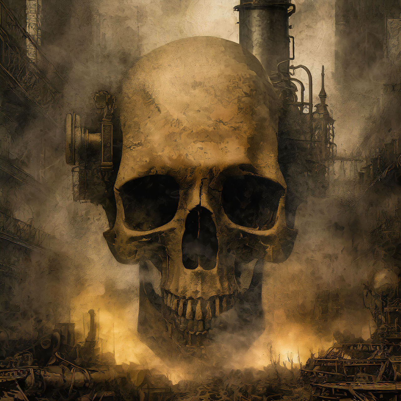 Download Skull, Skeleton, Creepy. Royalty-Free Stock Illustration Image ...