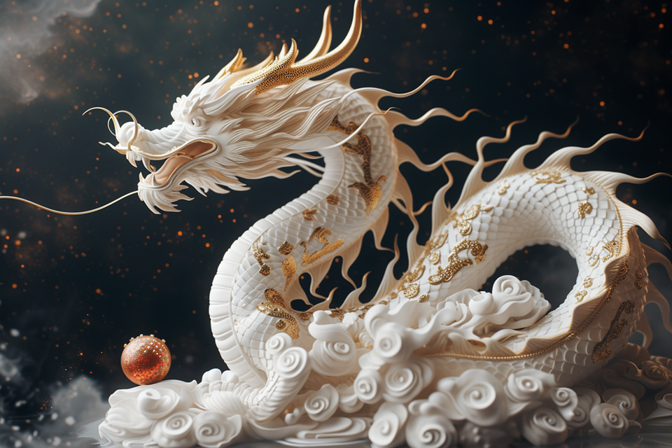 Download Ai Generated, Chinese Dragon, Chinese Year. Royalty-Free Stock ...