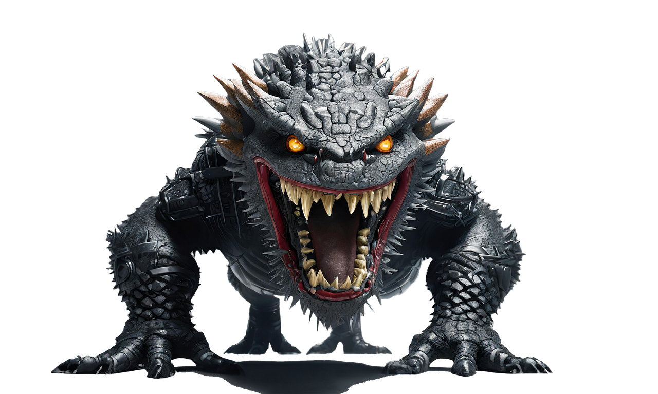 Download Monster, Reptile, Gigantic. Royalty-Free Stock Illustration ...