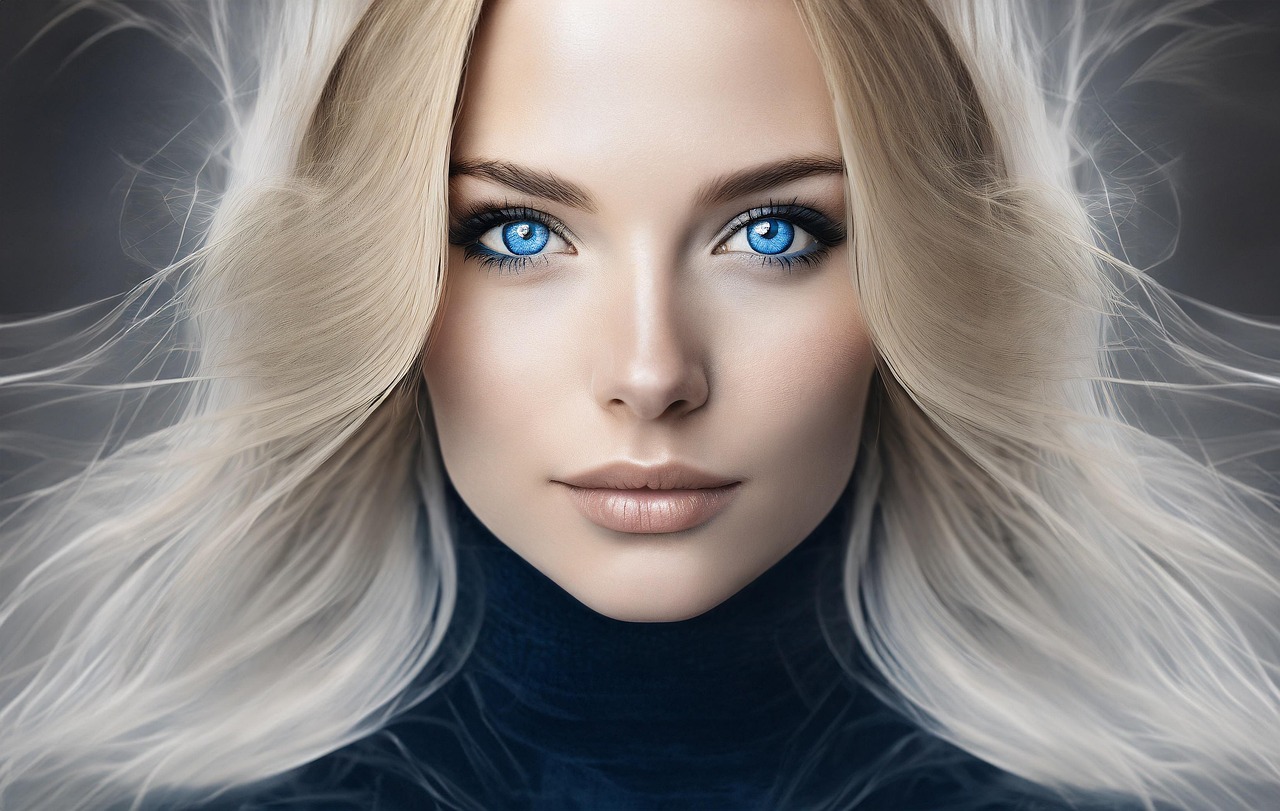 Portrait Yeux Bleus Visage - Image gratuite sur Pixabay - Pixabay
