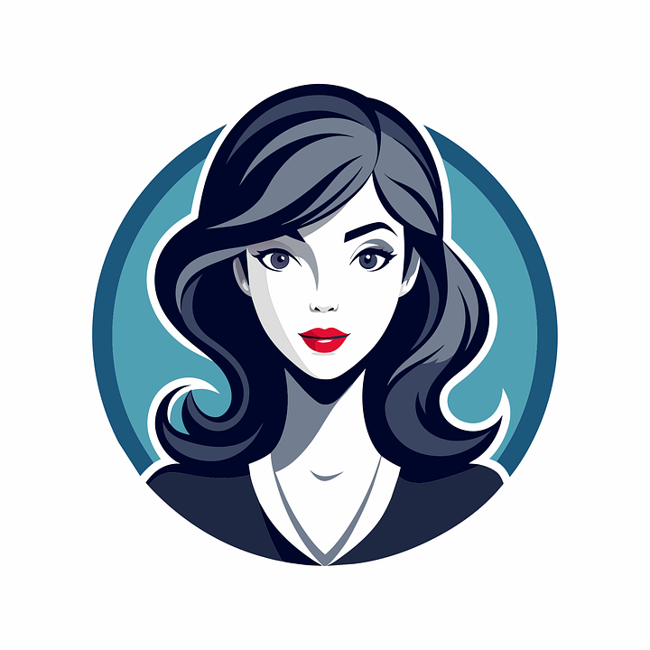 Download Girl, Woman, Portrait. Royalty-Free Vector Graphic - Pixabay