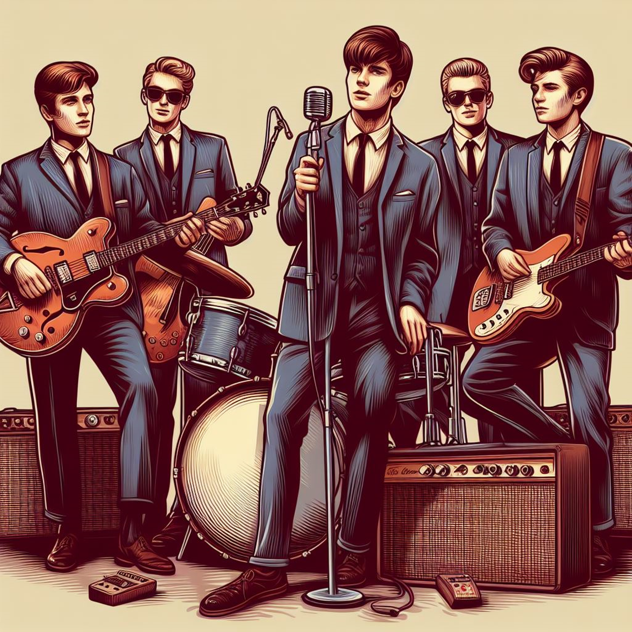 Download Music Band, Tape, Music. Royalty-Free Stock Illustration Image ...
