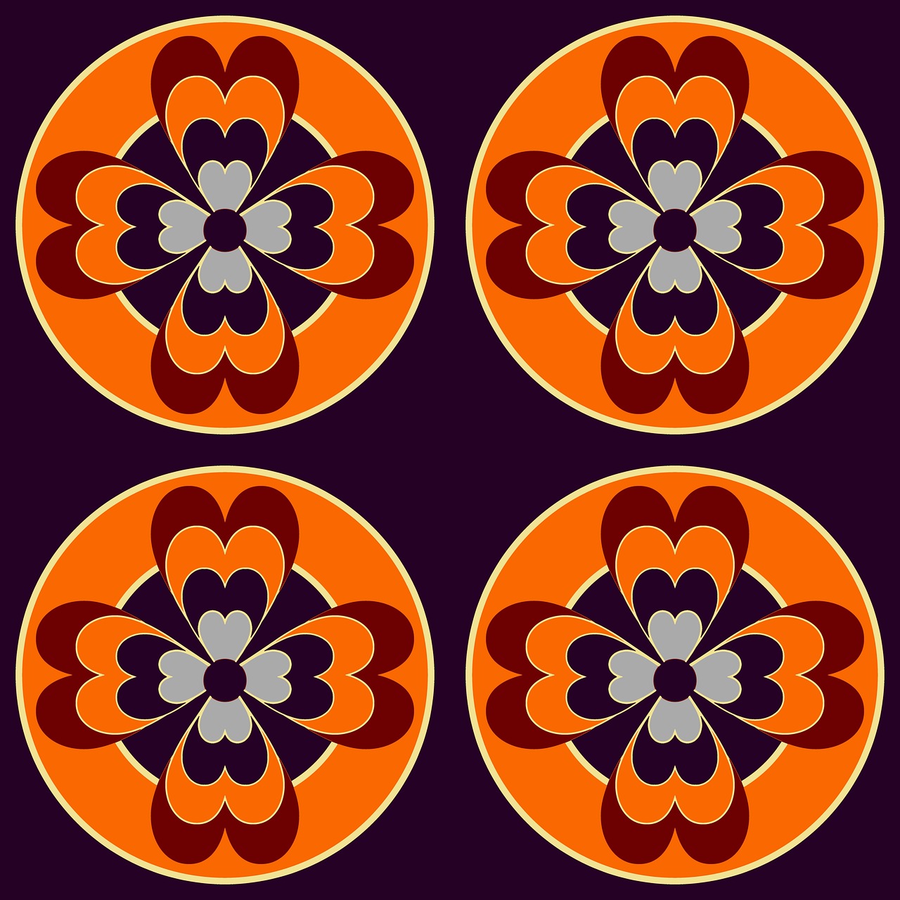 Download Flower, Pattern, Tile. Royalty-Free Stock Illustration Image ...
