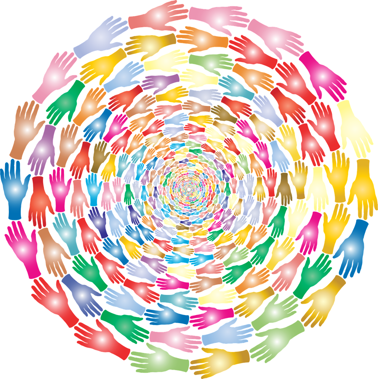 Tangan Mandala Pusaran - Gambar vektor gratis di Pixabay - Pixabay