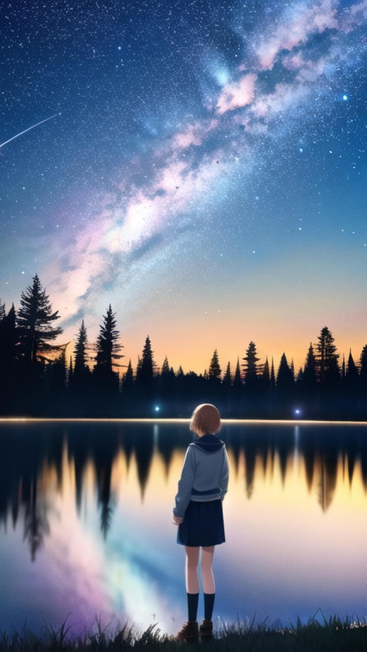 Danau Hutan Langit Berbintang - Gambar gratis di Pixabay - Pixabay
