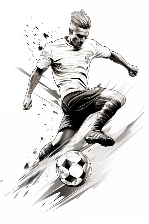 Download Ai Generated, David Beckham, Athlete. Royalty-Free Stock ...
