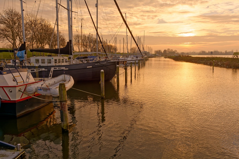 Port Le Coucher Du Soleil Bateau - Photo gratuite sur Pixabay - Pixabay