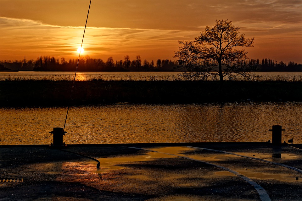 Port Coucher De Soleil Arbre - Photo gratuite sur Pixabay - Pixabay