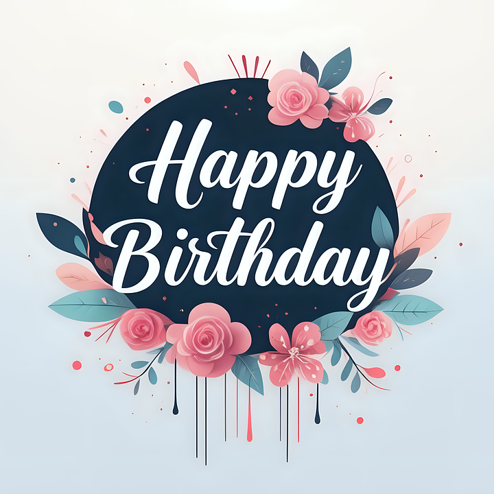 Download Ai Generated, Happy Birthday, Postcard. Royalty-Free Stock ...