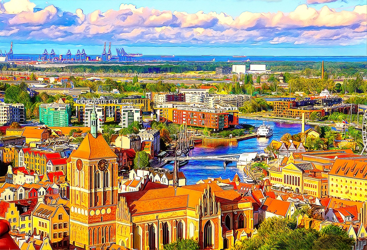 Gdansk Panorama Ville - Photo gratuite sur Pixabay - Pixabay