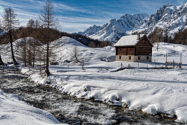 Winter, Snow, Cabin. Free Stock Video - Pixabay