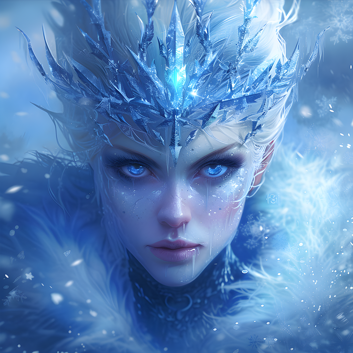 Download Ai Generated Ice Queen Royalty Free Stock Illustration