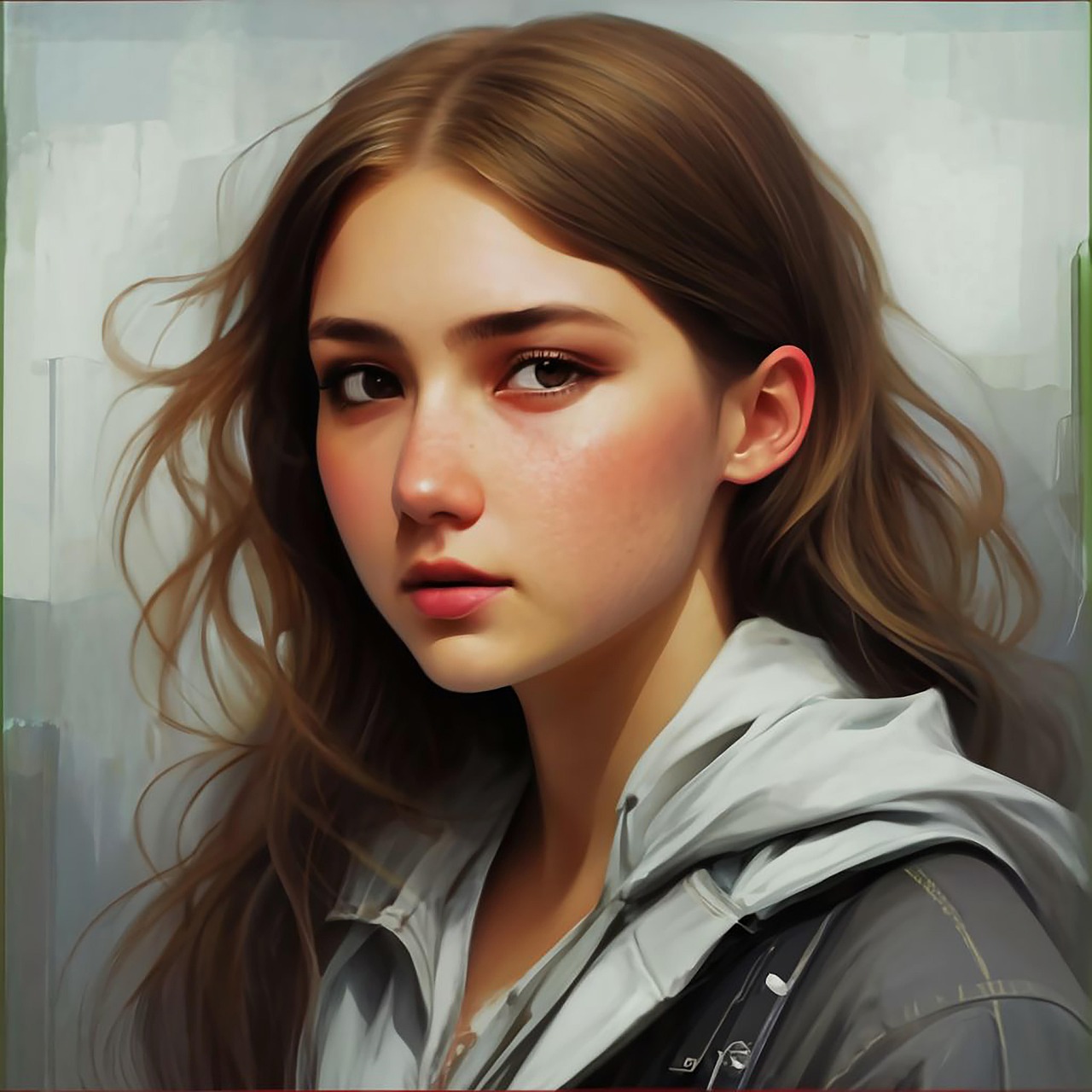 Download Painting, Girl, Woman. Royalty-Free Stock Illustration Image ...