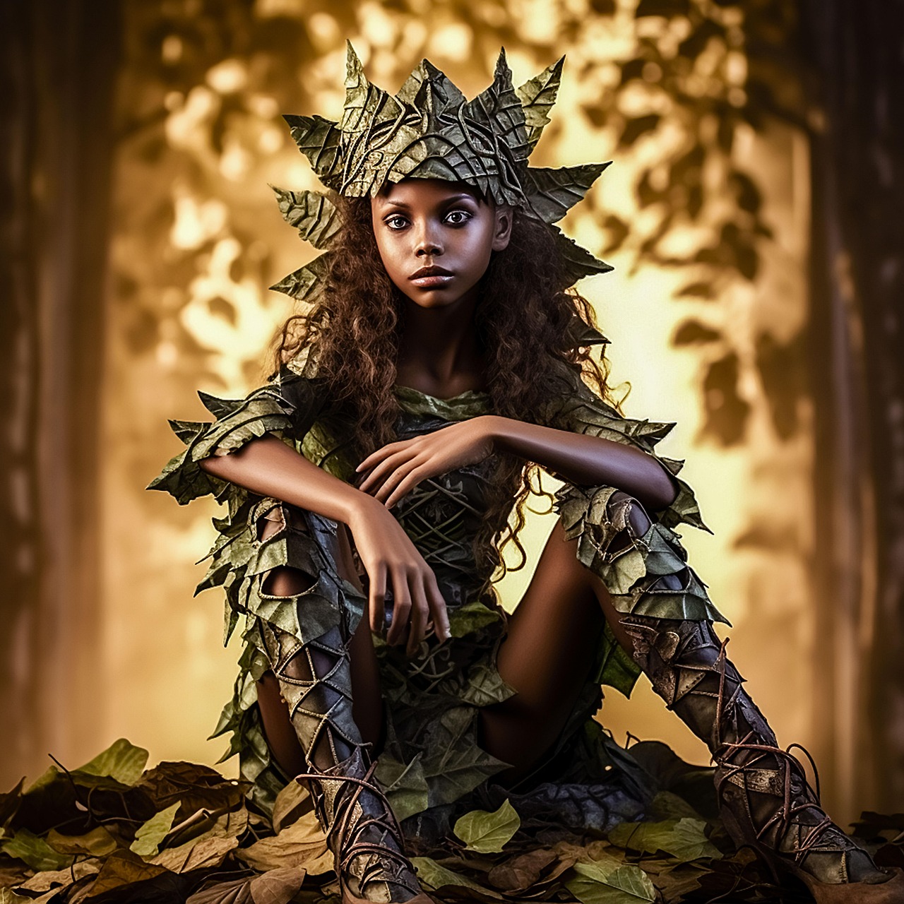 Download Ai Generated Nature Girl Royalty Free Stock Illustration Image Pixabay