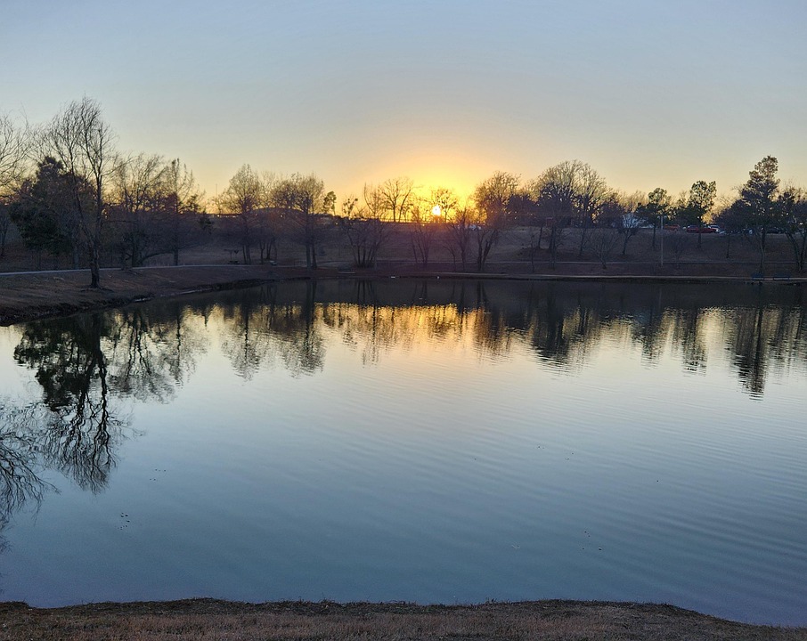 Pond Water Sunset - Free photo on Pixabay - Pixabay