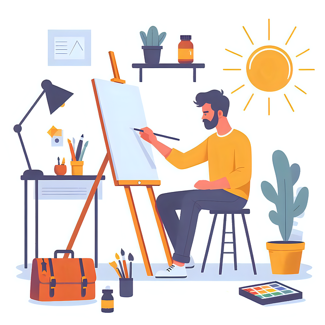 Download Artist, Draws, Art. Royalty-Free Stock Illustration Image ...