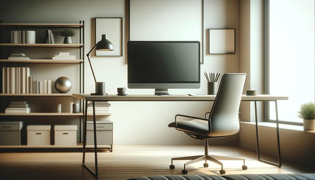 Download Ai Generated, Office, Desk. Royalty-Free Stock Illustration ...