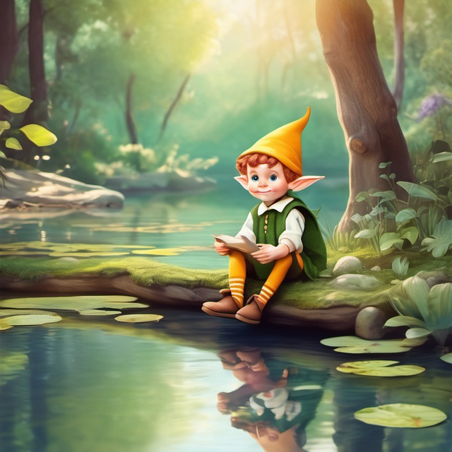 Download Elf, Book, Read. Royalty-Free Stock Illustration Image - Pixabay