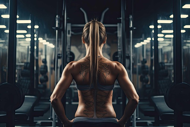 Download Woman, Back, Gym. Royalty-Free Stock Illustration Image - Pixabay