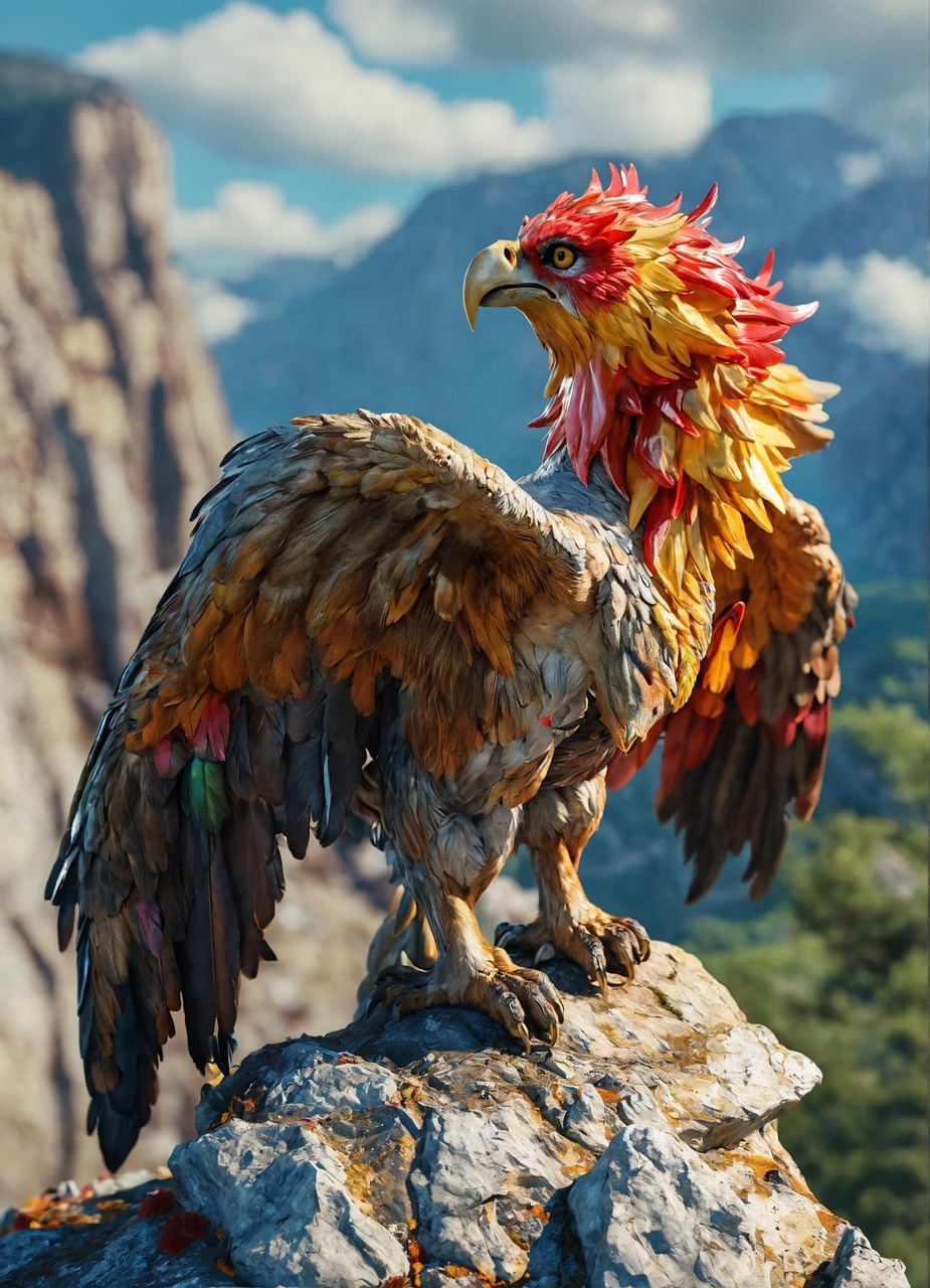 Download Ai Generated, Phoenix, Creature. Royalty-Free Stock ...