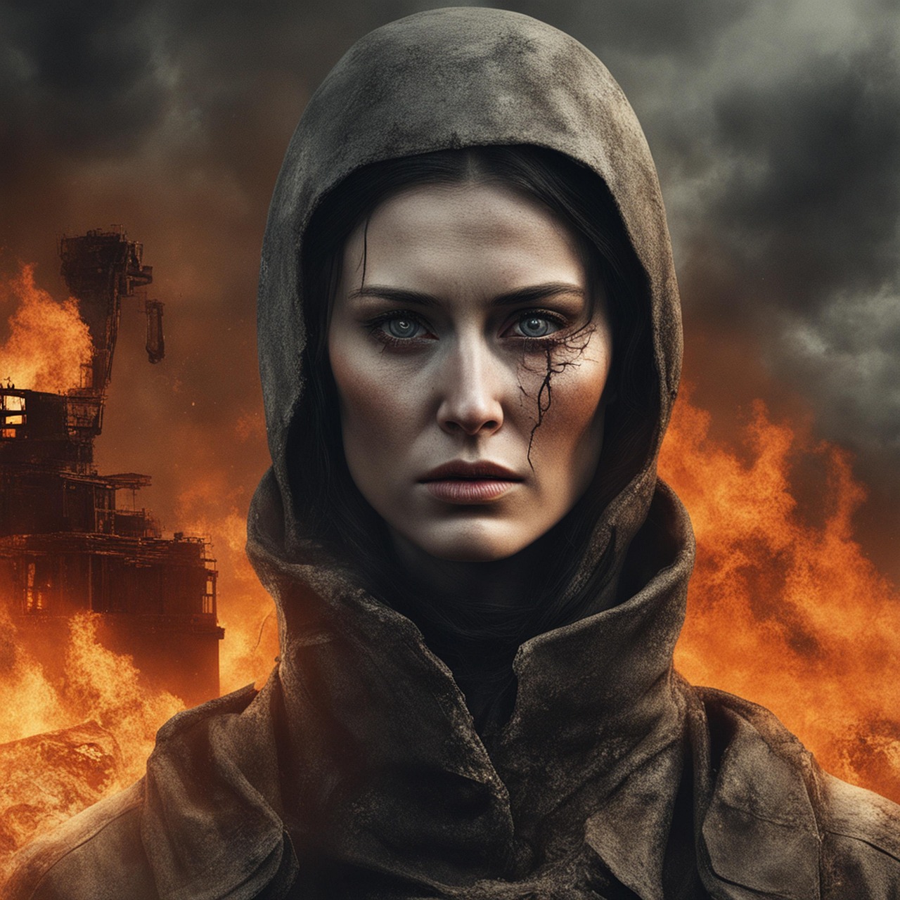 Download Woman, Fire, Old. Royalty-Free Stock Illustration Image - Pixabay