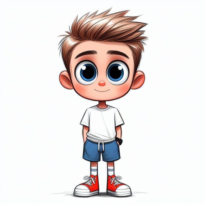 Download Ai Generated, Boy, Kid. Royalty-Free Stock Illustration Image ...