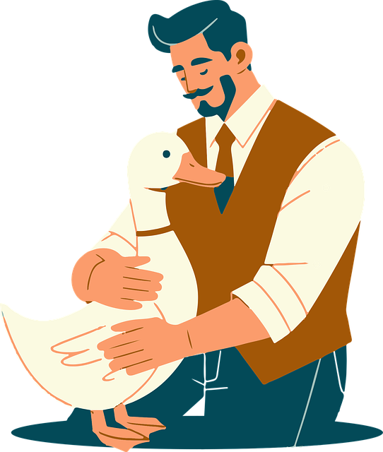 Download Man, Duck, Friends. Royalty-Free Vector Graphic - Pixabay