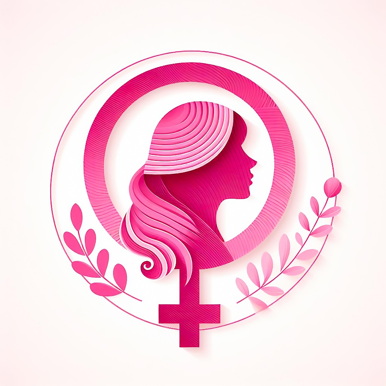 Download Pink International Womens Day Happy Womens Day Royalty Free