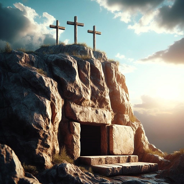 Download Ai Generated, Tomb, Jesus. Royalty-Free Stock Illustration ...