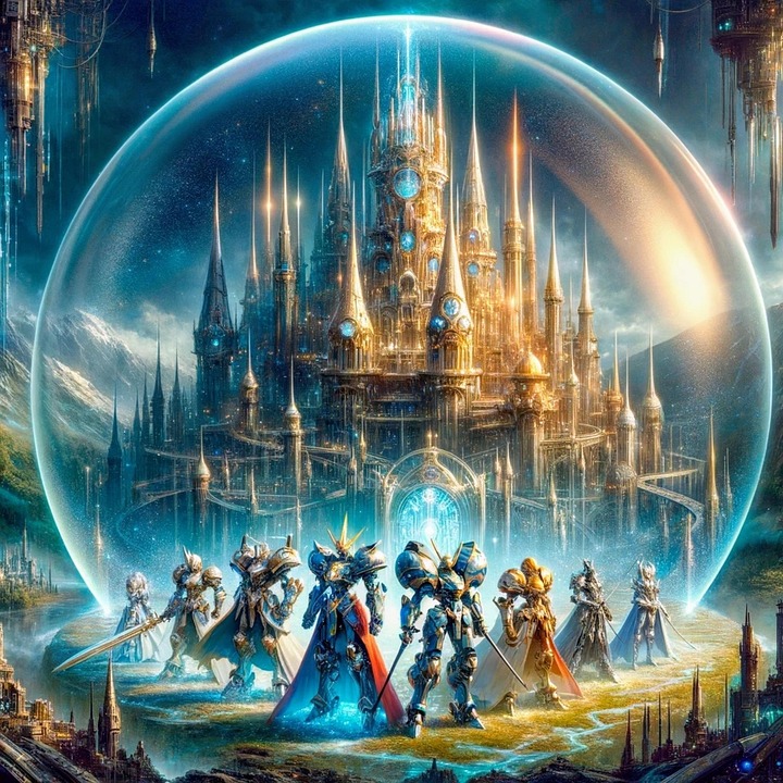Download Castle, Fantasy, Bubble. Royalty-Free Stock Illustration Image ...