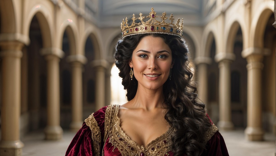 Download Woman, Queen, Princess. Royalty-Free Stock Illustration Image ...
