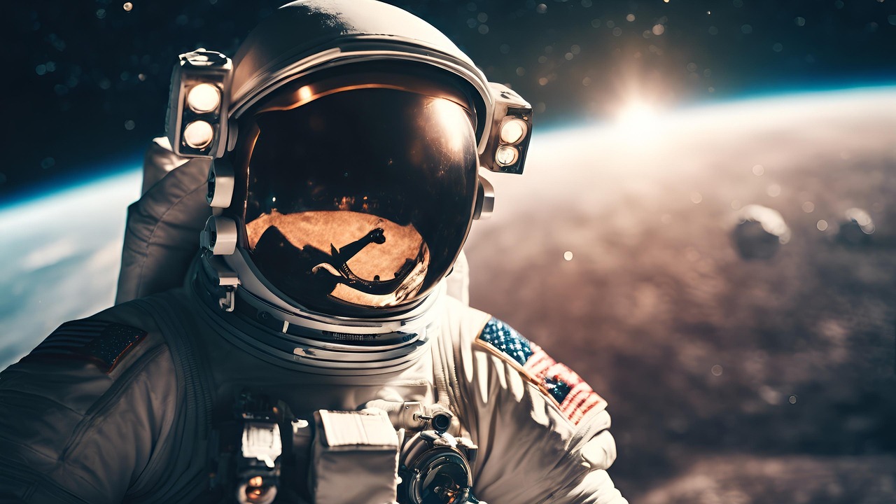 Astronautti Tilaa Galaksi - Ilmainen kuva Pixabayssa