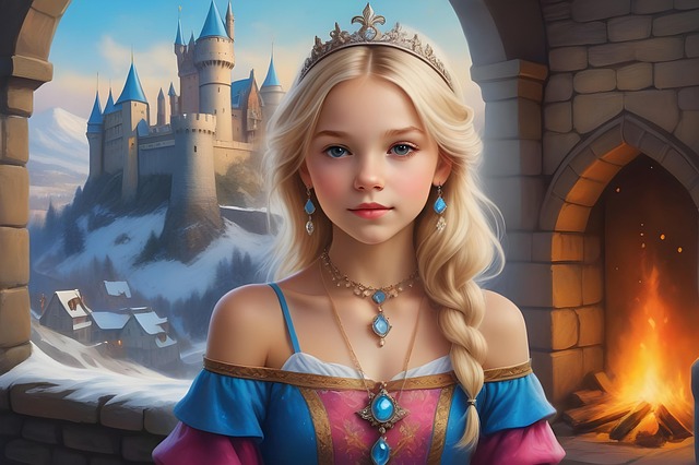 Download Ai Generated, Princess, Classic Fairy Tale. Royalty-Free Stock ...