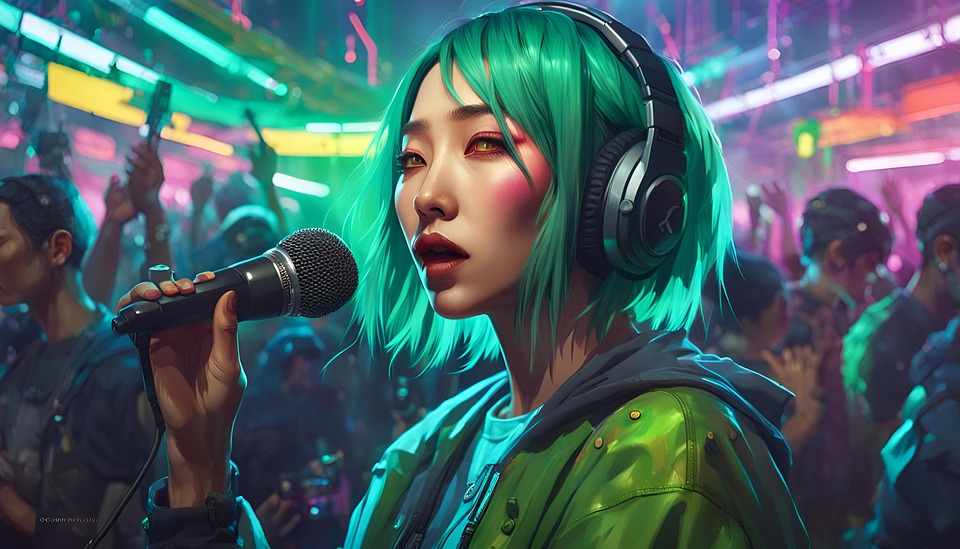 Download K-Pop, Comic Book, Singer. Royalty-Free Stock Illustration ...