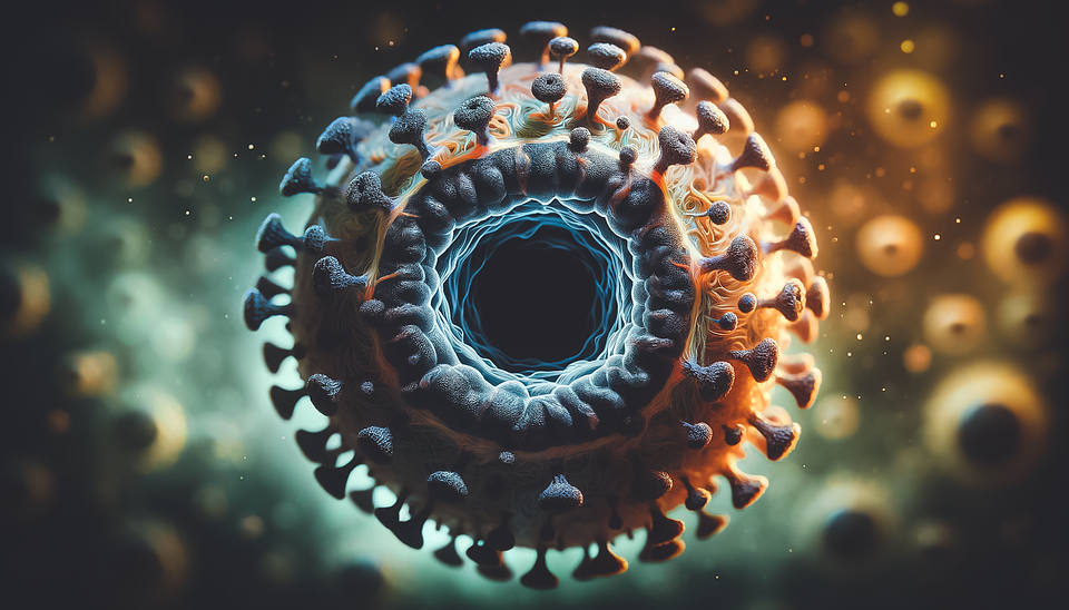 Download Ai Generated, Virus, Covid. Royalty-Free Stock Illustration ...