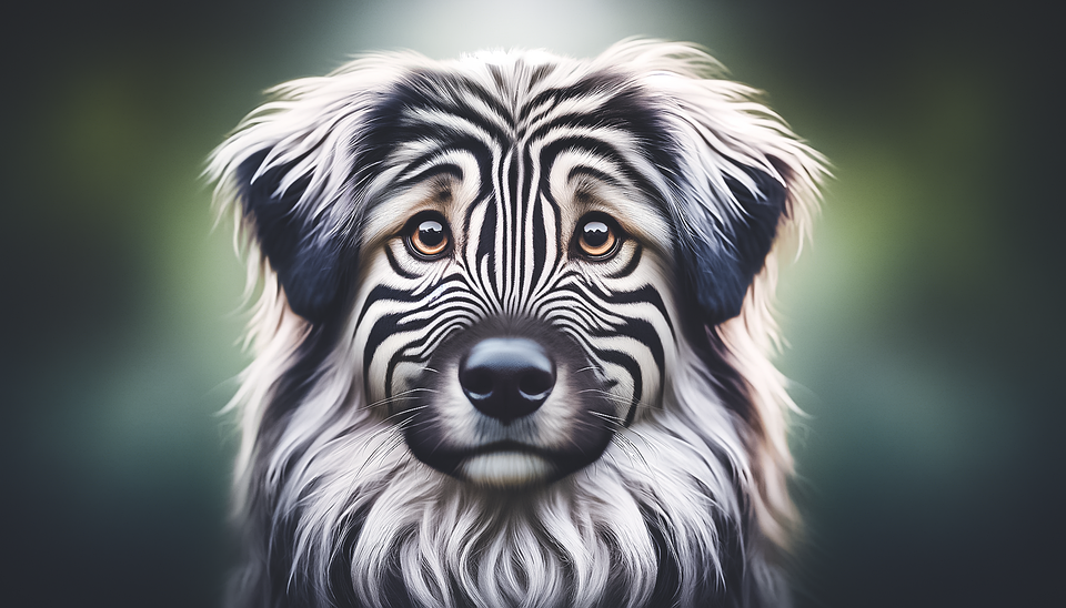 Download Ai Generated, Dog, Zebra. Royalty-Free Stock Illustration ...