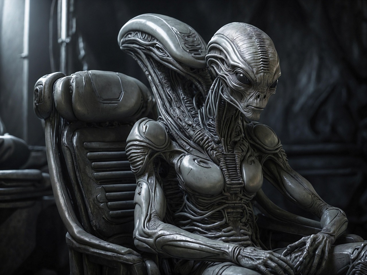 Download Ai Generated, Alien, Portrait. Royalty-Free Stock Illustration ...
