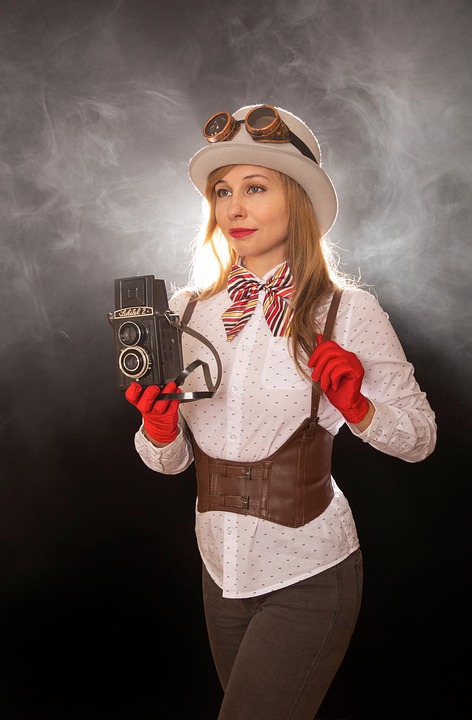 Woman Photographer Steampunk - Free photo on Pixabay - Pixabay