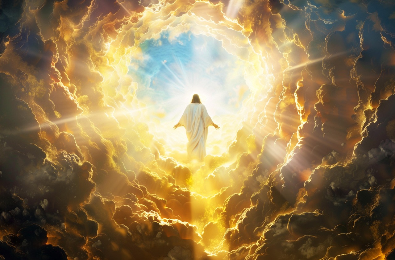 Download Ai Generated, Jesus, Enlightenment. Royalty-Free Stock ...