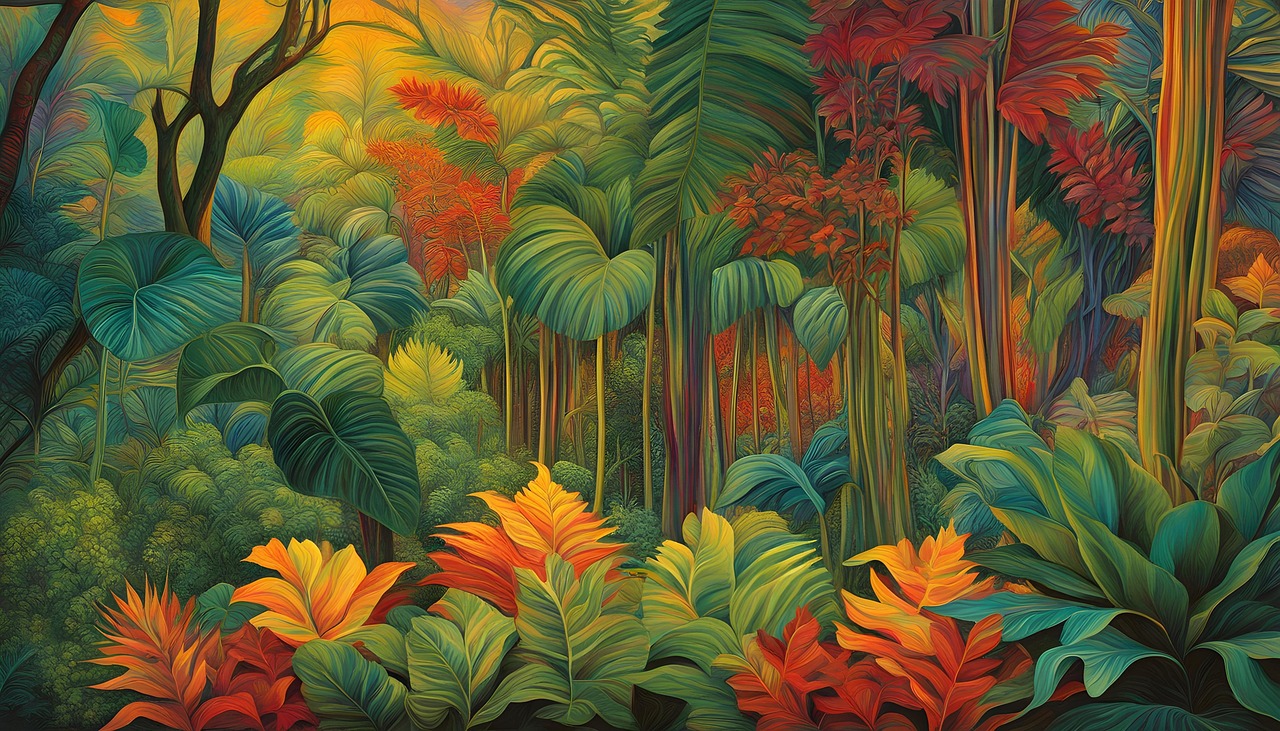 Download Ai Generated Jungle Tropical Royalty Free Stock 5771