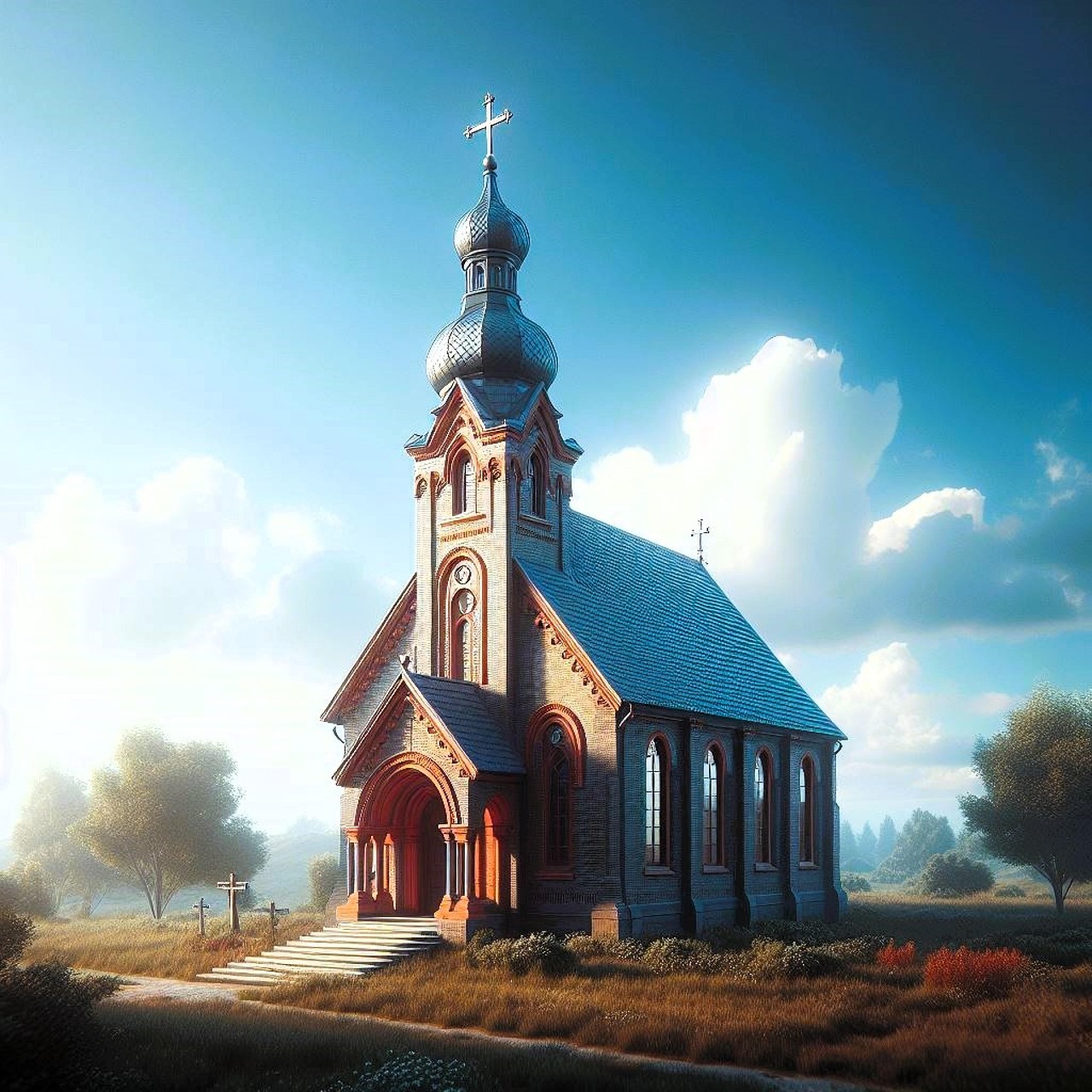 Download Church, Religion, Nature. Royalty-Free Stock Illustration ...